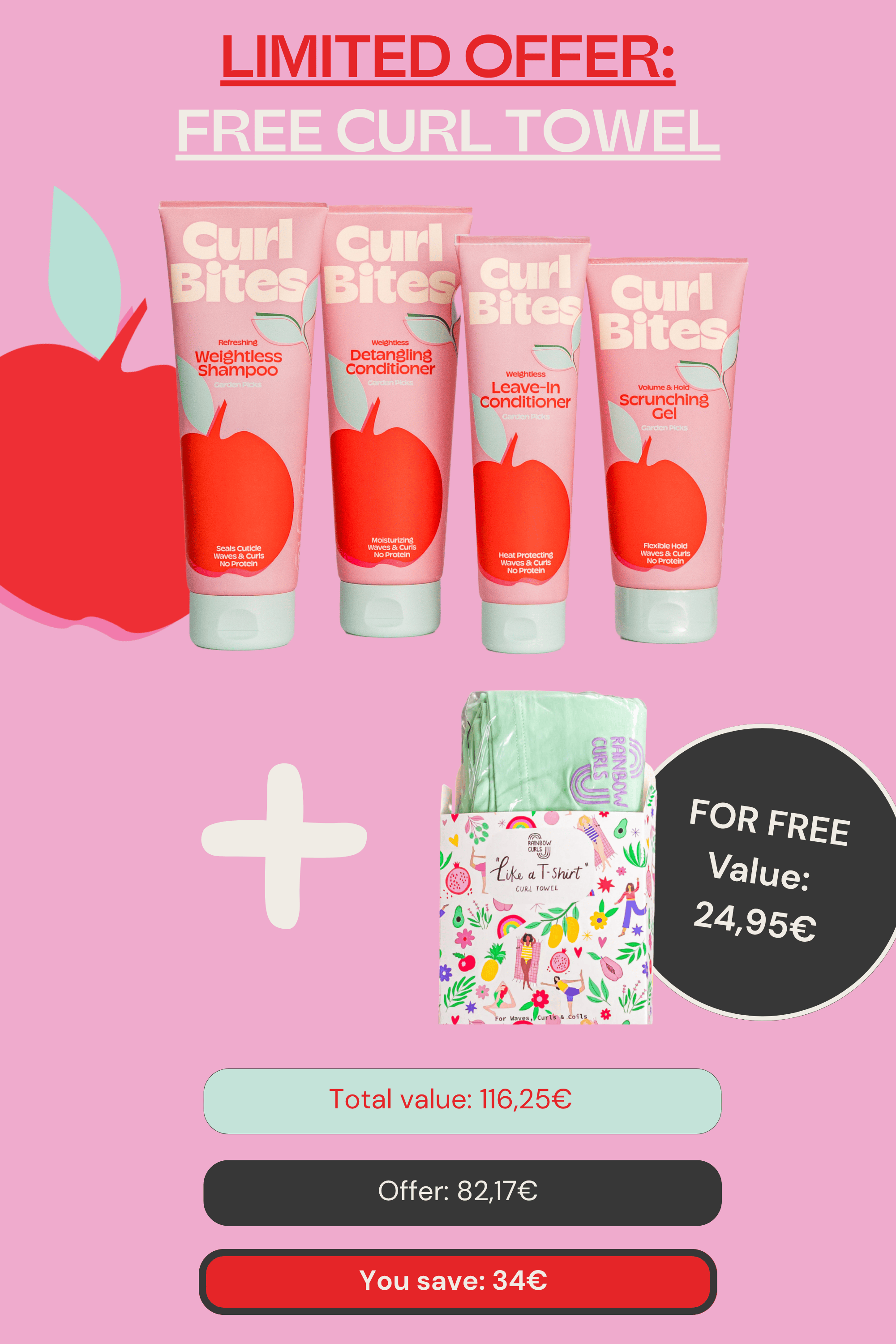 Curl Bites | Garden Picks Set – Weightless Care for Defined Curls