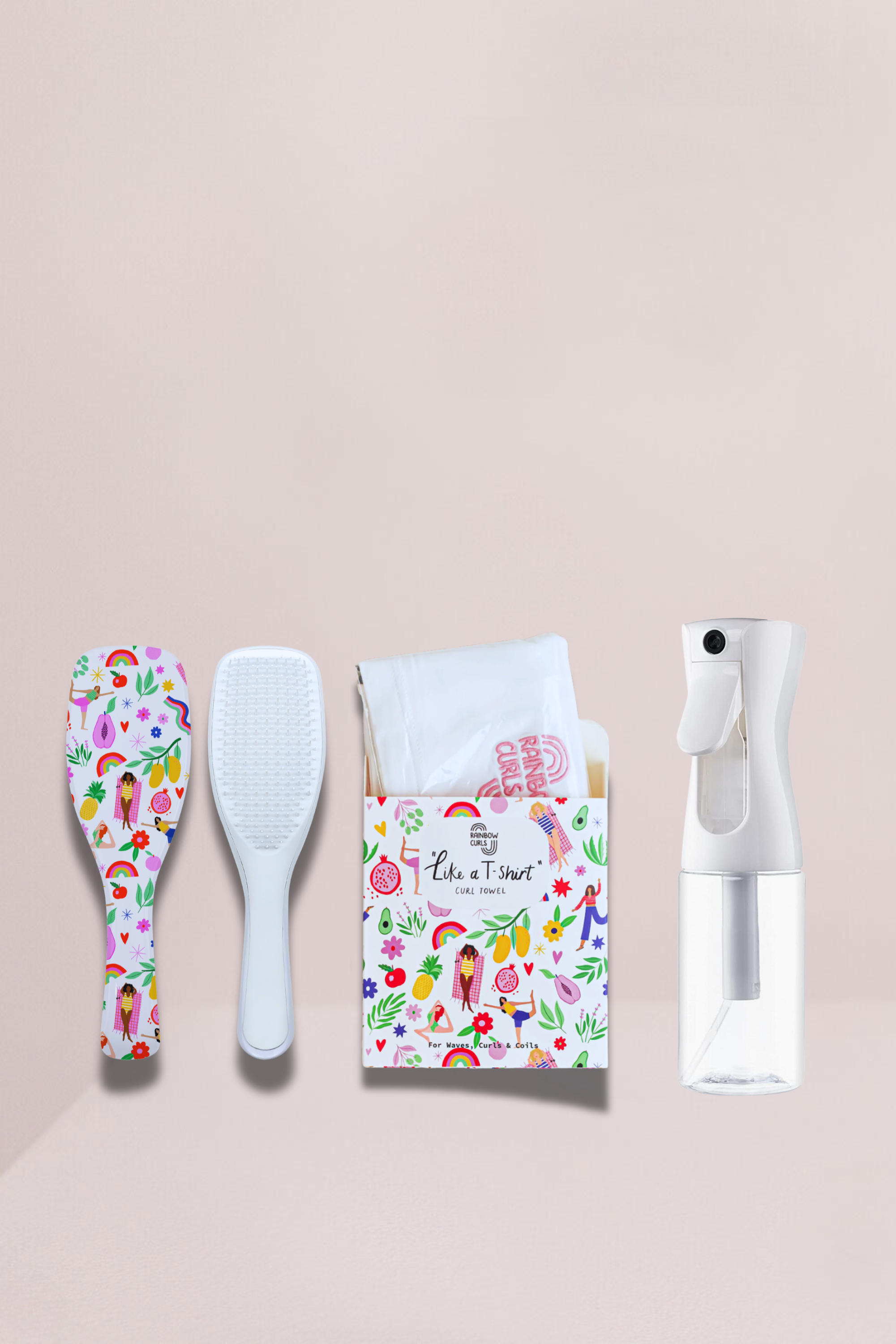 Rainbow Curls | Curly Hair Starter Tool Kit
